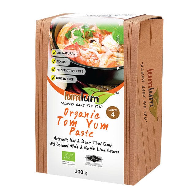 Buy Organic Lum Lum Organic Tom Yum Curry Paste 100g Online Organic